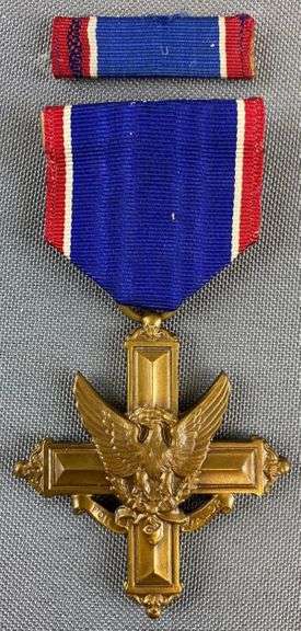 Numbered US Military Distinguished Service Cross Medal - Matthew ...