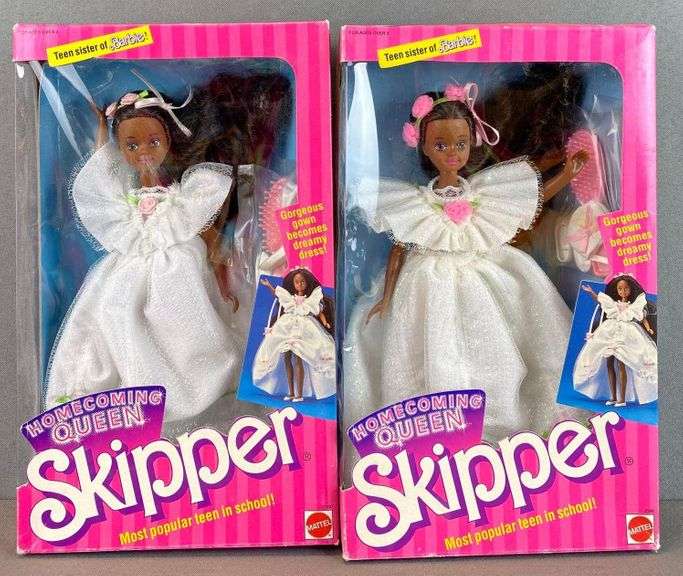 2 Skipper Homecoming Queen Fashion Doll - Matthew Bullock Auctioneers