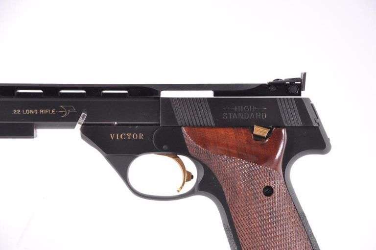 High Standard Victor .22LR Cal. Semi Auto Pistol - Matthew Bullock ...