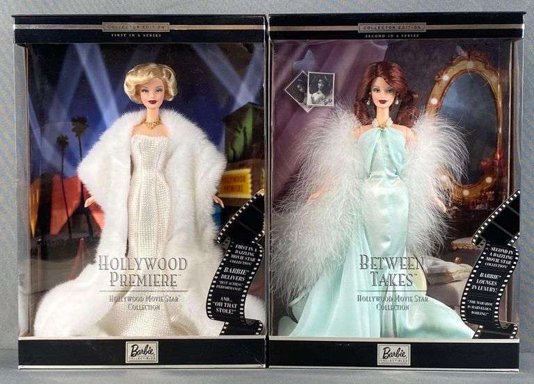 Group of 2 Mattel Barbie Hollywood Movie Star Fashion Dolls - Matthew ...