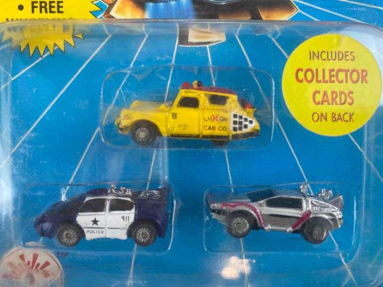 Group of 4 Funrise Back to the Future II Micro Action Super Cars ...