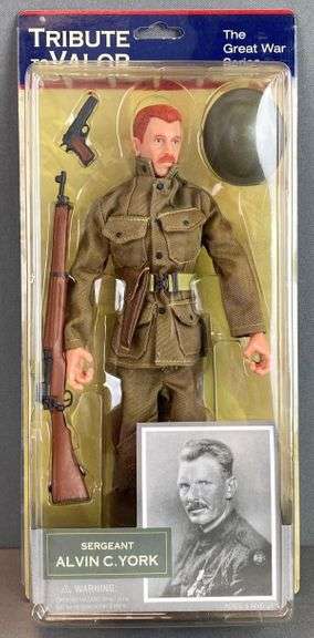 Legacy of Valor Sergeant Alvin C. York Action Figure - Matthew Bullock ...