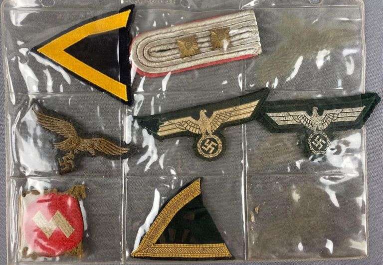 Group of 7 Original German Military Insignia Patches - Matthew Bullock ...