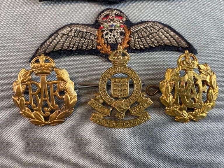 Group of RCAF Canadian Ordinance Badges - Matthew Bullock Auctioneers