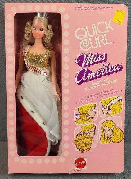 Quick Curl Miss America Doll - Matthew Bullock Auctioneers