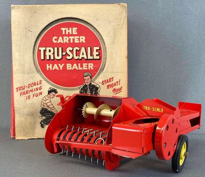 Carter Tru-Scale Machine Co. Hay Baler - Matthew Bullock Auctioneers