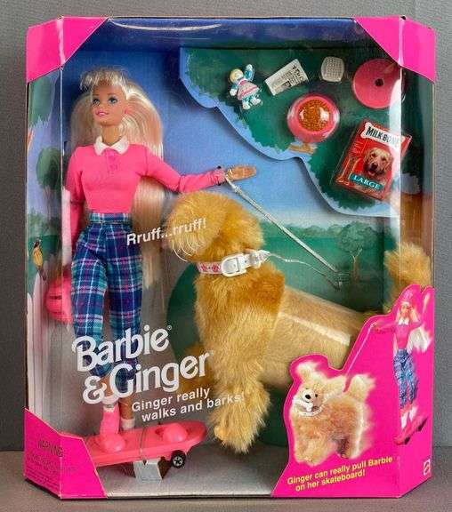 Mattel Barbie and Ginger Fashion Doll - Matthew Bullock Auctioneers