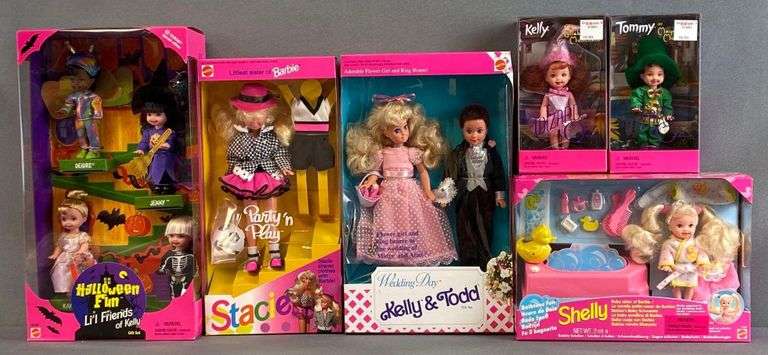 Group of 6 Mattel Barbie Assorted Kids Fashion Dolls - Matthew Bullock ...