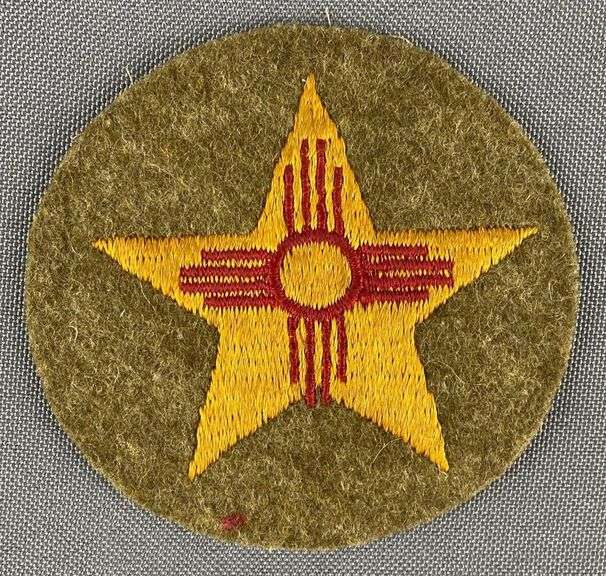 Early Wool 56th Cavalry Badge - Matthew Bullock Auctioneers