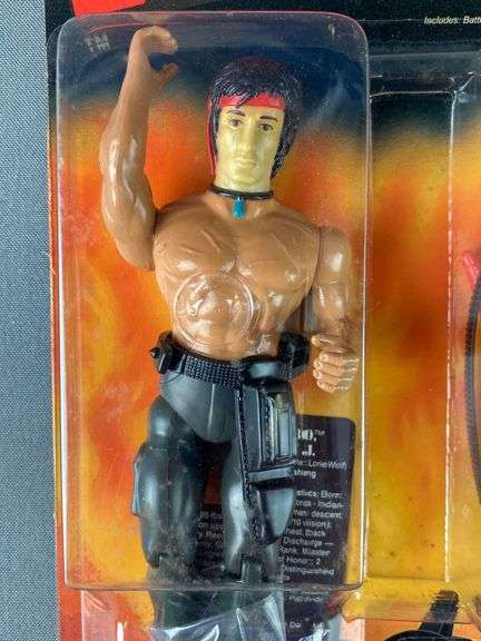 Coleco Rambo Action Figure - Matthew Bullock Auctioneers