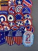 Group of 50+ US Military Patches - Matthew Bullock Auctioneers