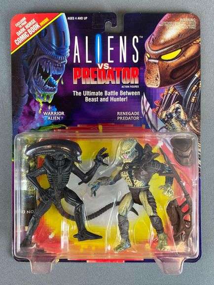 Kenner Aliens Vs Predator Action Figures - Matthew Bullock Auctioneers