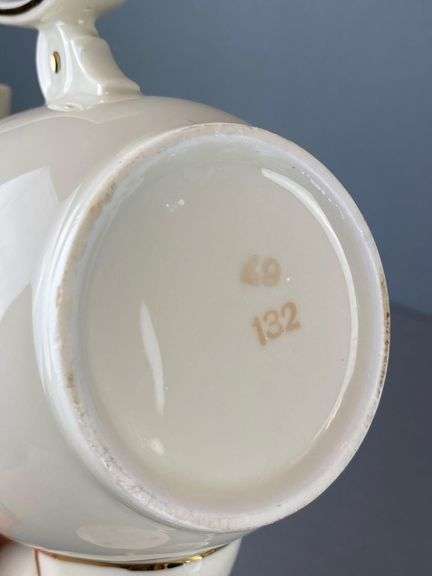 Pre WW2 German Porcelain Tea Set - Matthew Bullock Auctioneers