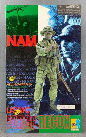Dragon Models NAM USMC Force Recon Nate Action Figure - Matthew Bullock ...