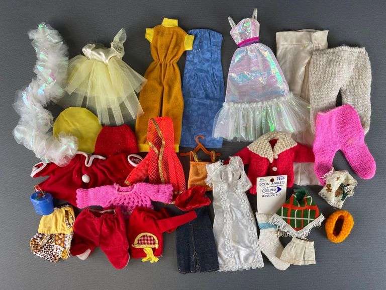 Group of 20+ Assorted Doll Clothing and Accessories - Matthew Bullock ...