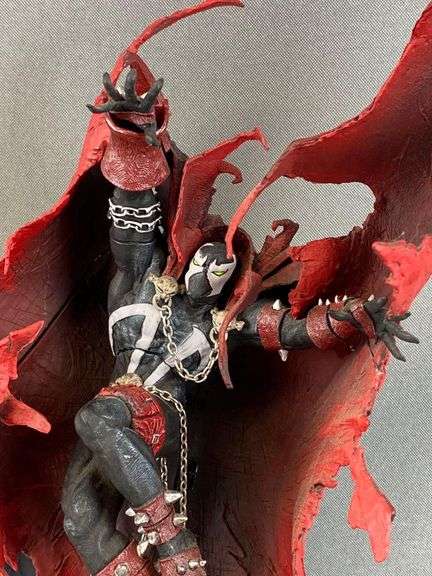 McFarlane Art of Spawn Flying Spawn Figure - Matthew Bullock Auctioneers