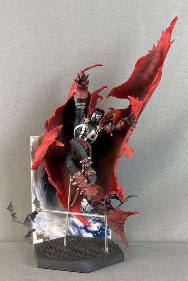 McFarlane Art of Spawn Flying Spawn Figure - Matthew Bullock Auctioneers