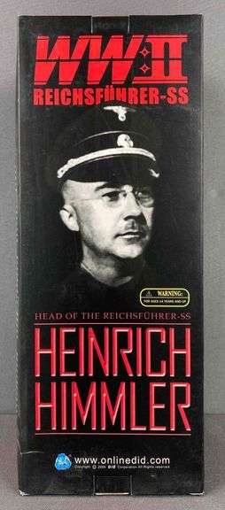 DiD Corp WW2 Reichsfuhrer Heinrich Himmler Action Figure - Matthew ...