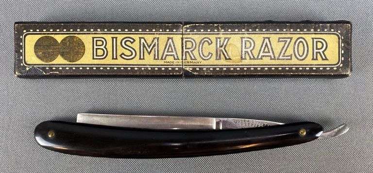 Wade and Butcher Straight Razor and Bismarck Razor Box - Matthew ...