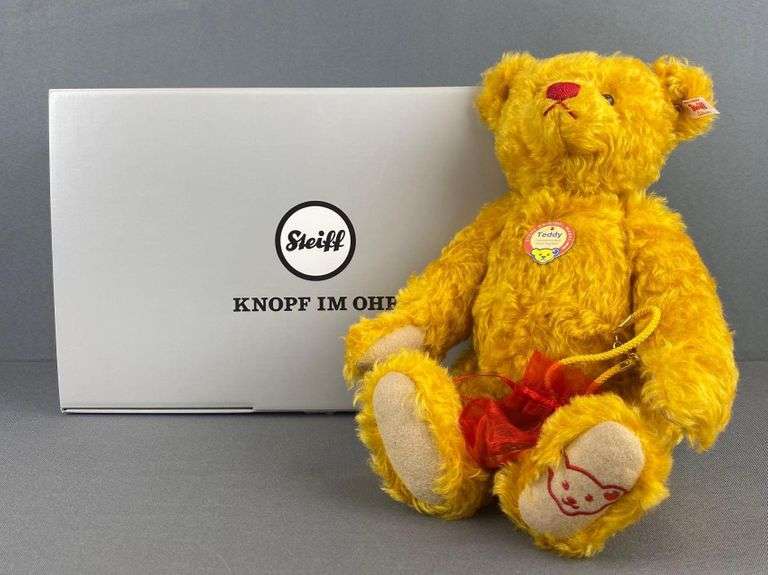 Steiff Limited Edition Teddy, The Commemorative Chest Tag Bear ...