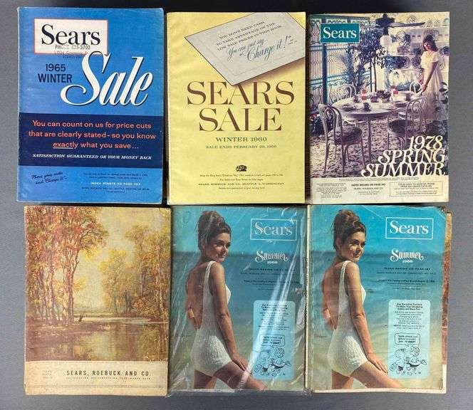 Group of 17 SEARS Catalogs - Matthew Bullock Auctioneers