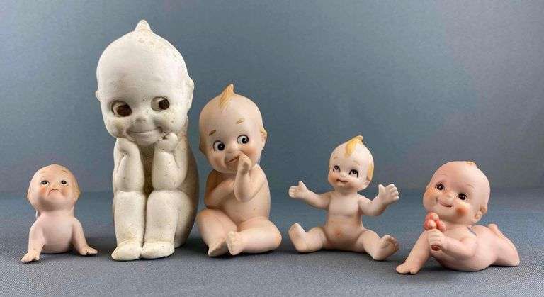 Group of 5 Kewpie Baby Figures - Matthew Bullock Auctioneers