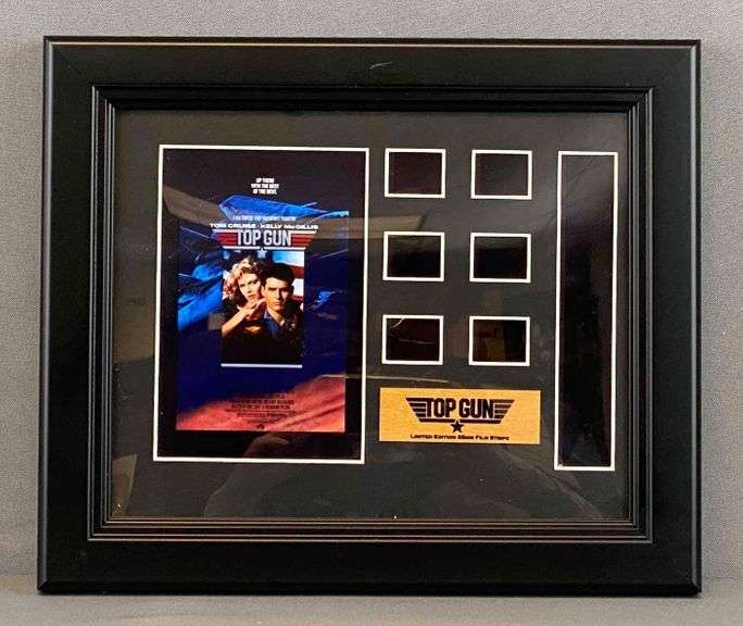 Top Gun 35mm Film Strips with COA - Matthew Bullock Auctioneers