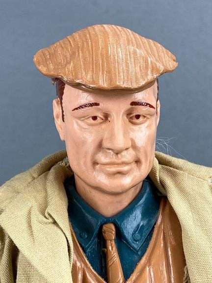 Marx Mike Hazard Double Agent Action Figure - Matthew Bullock Auctioneers