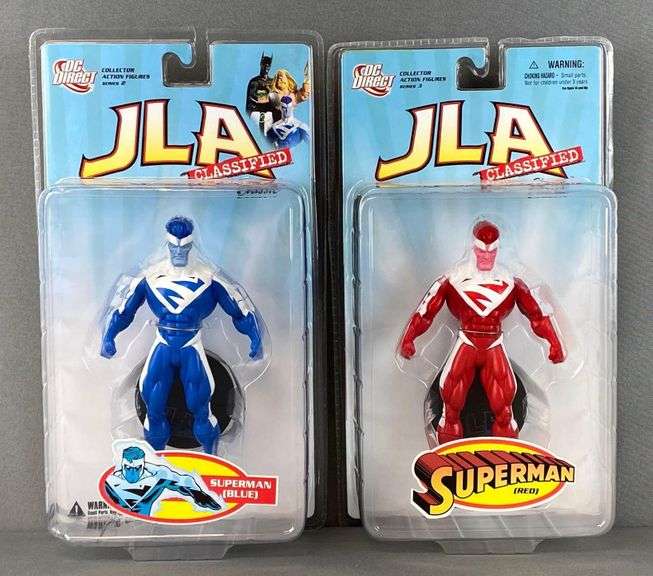 Group of 2 DC Direct JLA Classified Superman Action Figures - Matthew ...