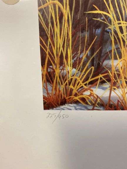 John Eberhardt artist signed dear print limited edition - Matthew ...