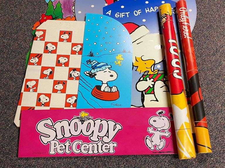 Group of 8 Assorted Peanuts Posters, Stand-ups, and More - Matthew ...