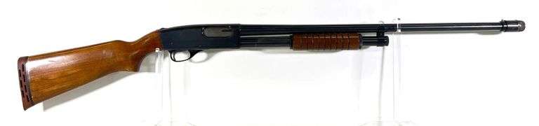 Noble Model 60J 12 GA Pump Action Shotgun - Matthew Bullock Auctioneers