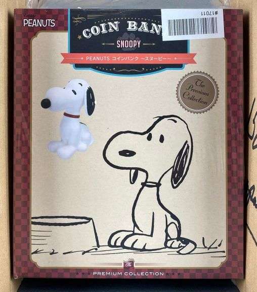 Peanuts Snoopy Premium Collection Bank - Matthew Bullock Auctioneers