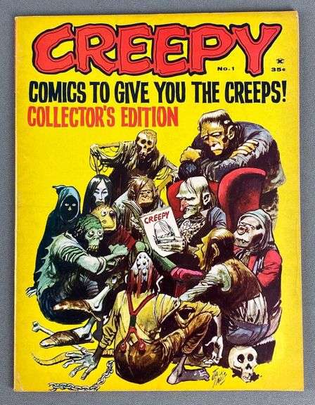 Warren Magazine Creepy No. 1 Collectors Edition - Matthew Bullock ...