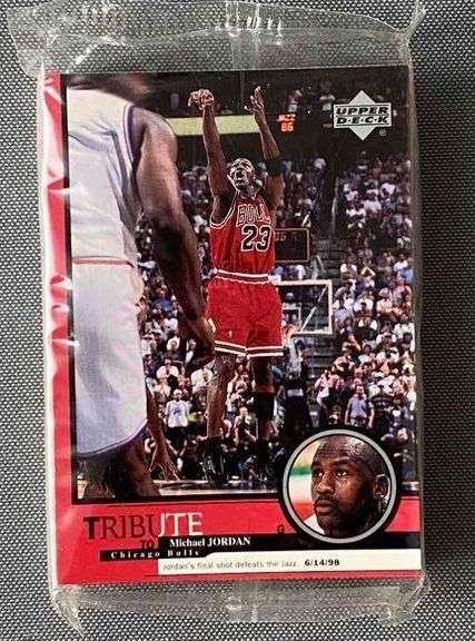 1999 Upper Deck Michael Jordan Tribute Set Factory Sealed - Matthew ...