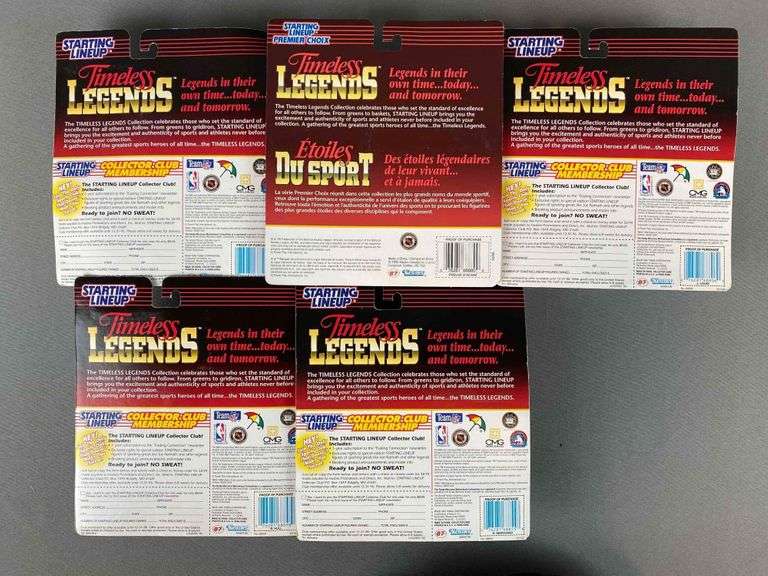 5 - 1995 Starting Lineup Timeless Legends Figurines - Matthew Bullock ...