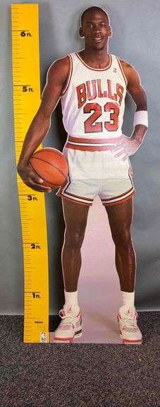 1987 Michael Jordan Measure Up Poster - Matthew Bullock Auctioneers