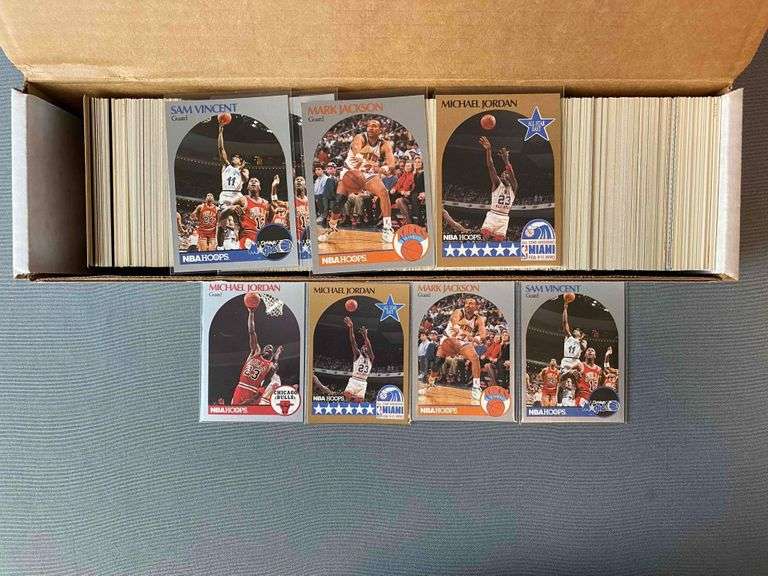 700+ 1990 NBA Hoops Basketball Cards with Stars - Matthew Bullock ...