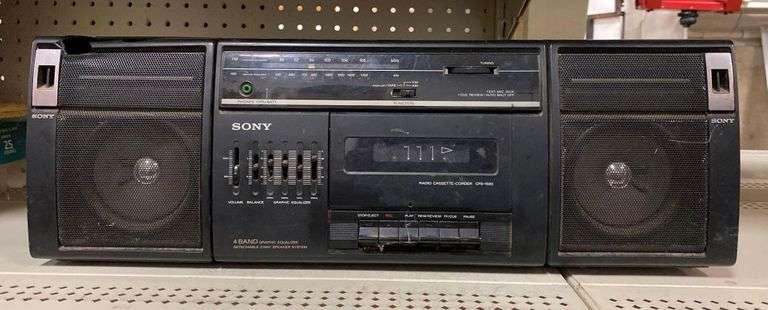 Sony Radio-Cassette Player - Matthew Bullock Auctioneers