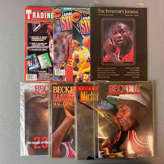 8 - Michael Jordan Sports Magazines with 1st Beckett Jordan - Matthew ...