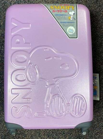 Peanuts Snoopy Suitcase - Matthew Bullock Auctioneers
