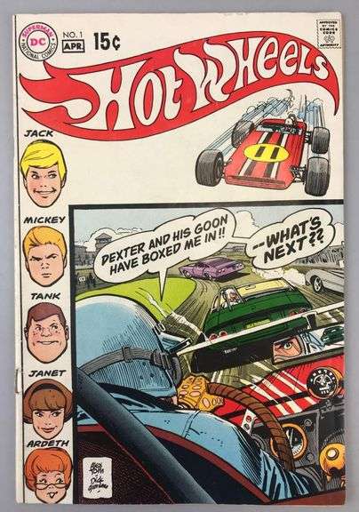 Marvel Comics Hot Wheels no. 1 comic book - Matthew Bullock Auctioneers