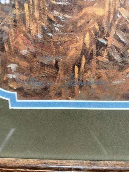 NWTF Hayden Lambson limited edition artist signed wildlife dear print ...