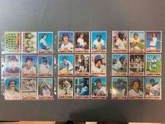 1978- 79 Topps Chicago Cubs Team Sets - Matthew Bullock Auctioneers