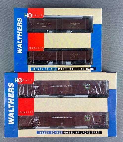 2 Walthers HO Scale Train Car Sets - Matthew Bullock Auctioneers
