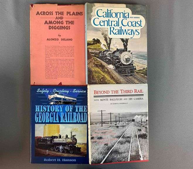 Group Of 14 Train Books - Matthew Bullock Auctioneers