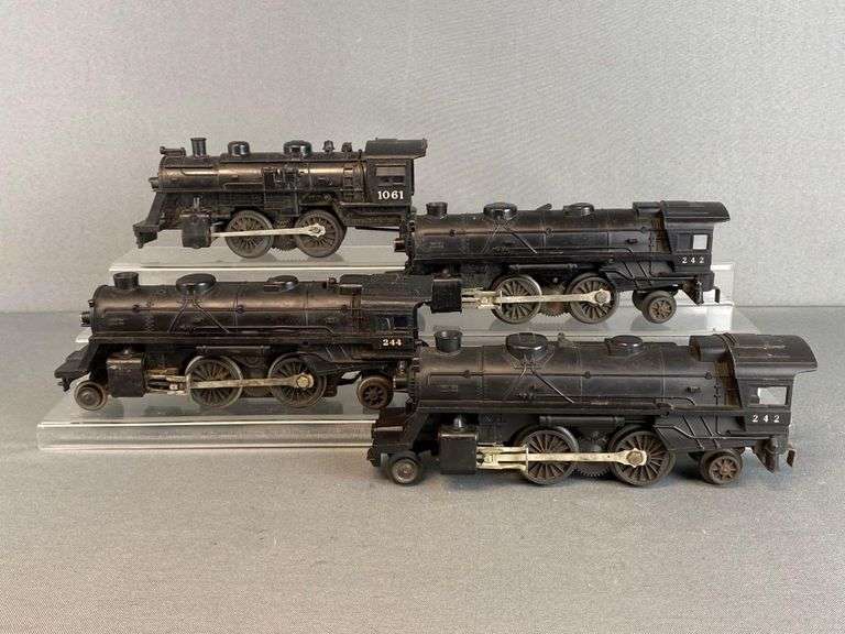 Group of 4 Lionel O Scale Steam Locomotives - Matthew Bullock Auctioneers