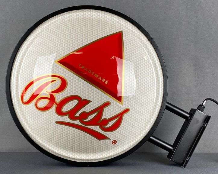 Bass Brewery Light Up Advertising Outdoor Pub Sign - Matthew Bullock ...
