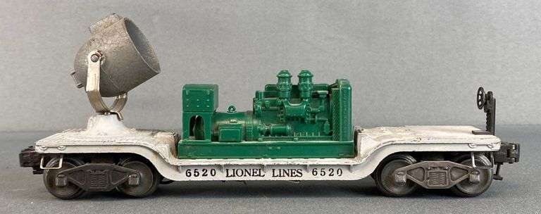 Lionel O Scale No. 6520 Searchlight Car - Matthew Bullock Auctioneers