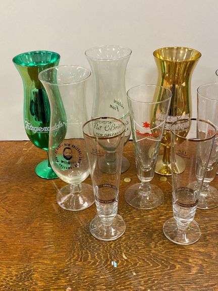 Group of 12 Assorted Beer Glasses and More - Matthew Bullock Auctioneers